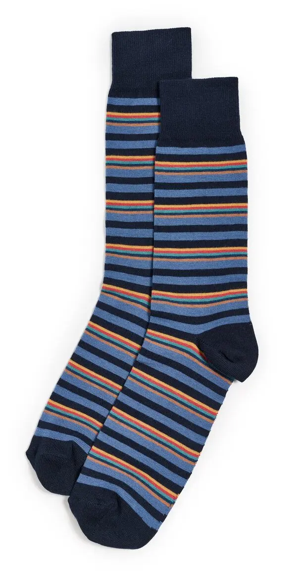 Paul Smith Nolan Artist Socks - Navy