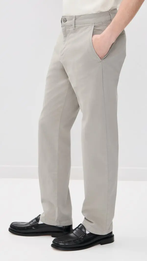 Nn07 Aden Relaxed Chino Pants - Grey