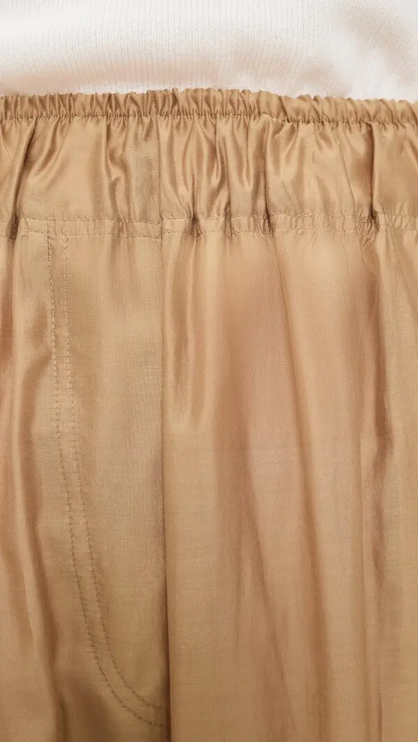 THE LATEST Dora Petite Popeline Trousers - Nude