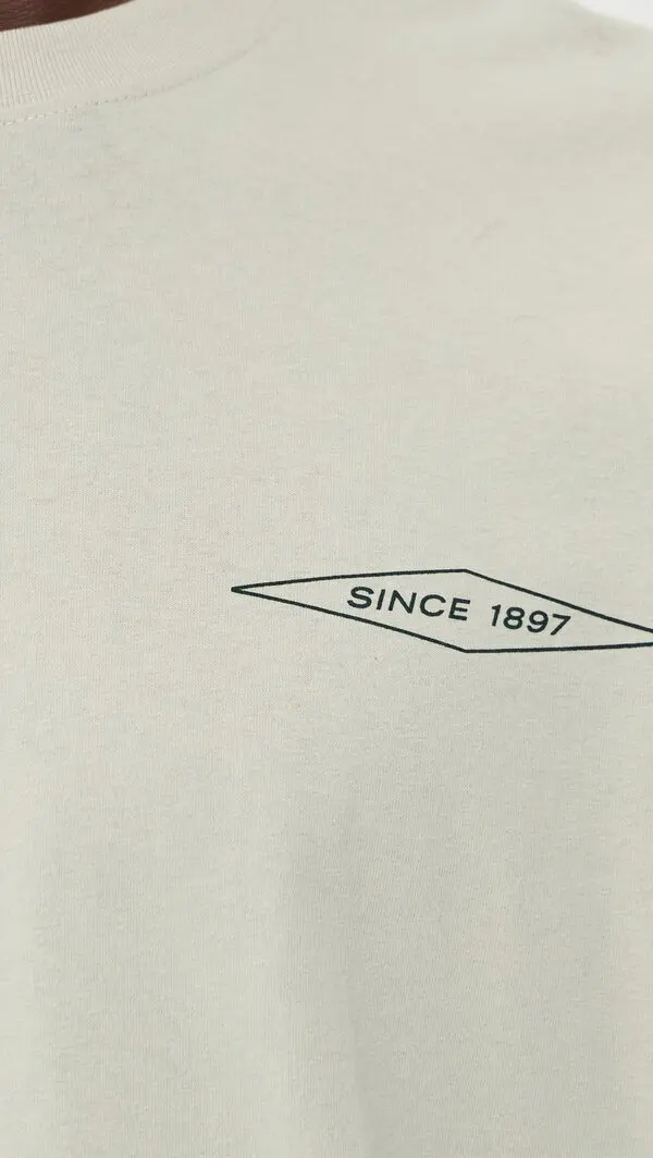 Filson Short Sleeve Diamond Graphic T-shirt - Grey Sky