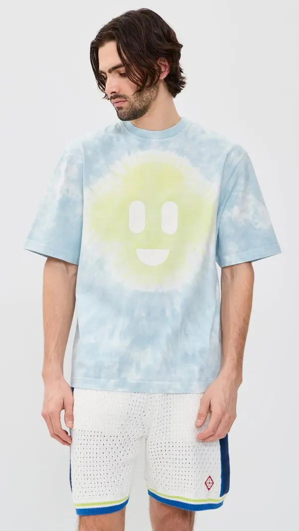 Casablanca Tie Dye T-shirt - Blue