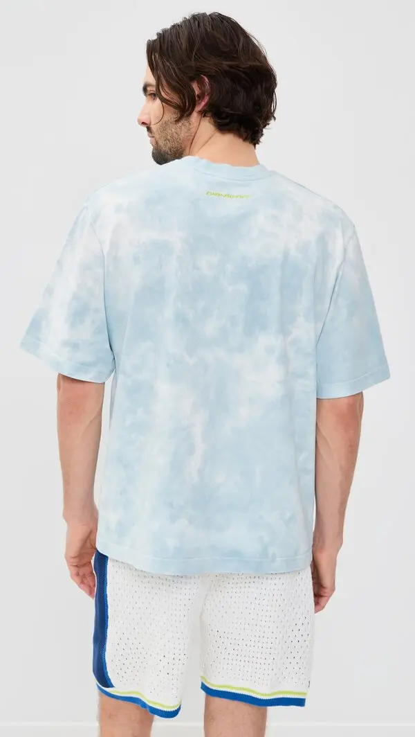 Casablanca Tie Dye T-shirt - Blue