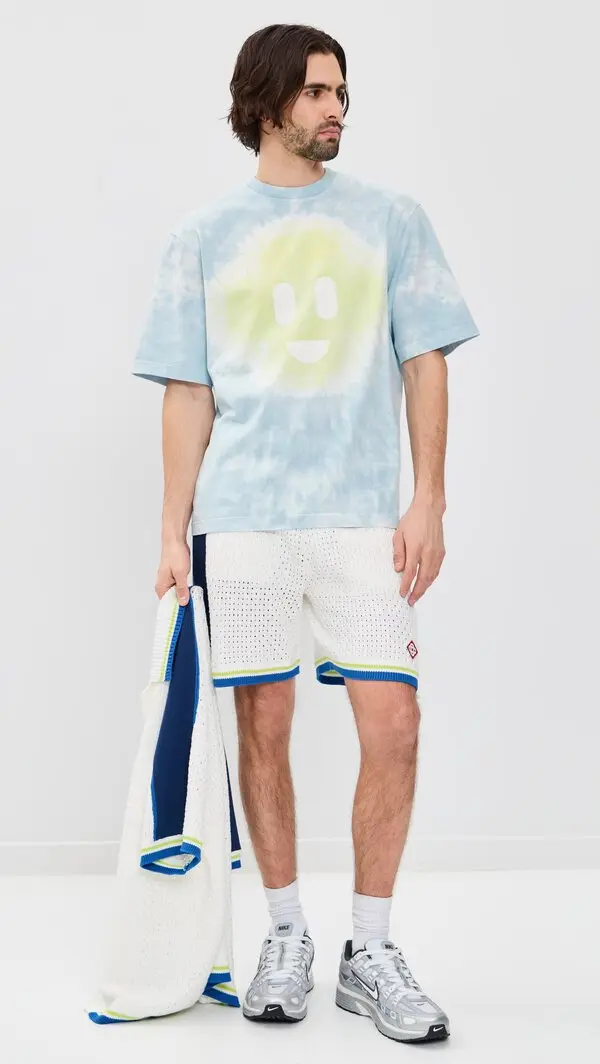 Casablanca Tie Dye T-shirt - Blue