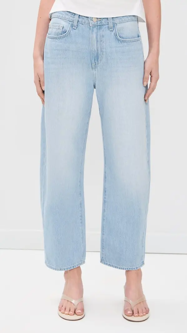 L'Agence Mallis Bow-leg Jeans - Brea