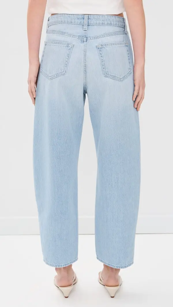L'Agence Mallis Bow-leg Jeans - Brea