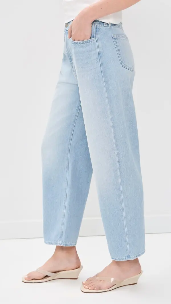 L'Agence Mallis Bow-leg Jeans - Brea