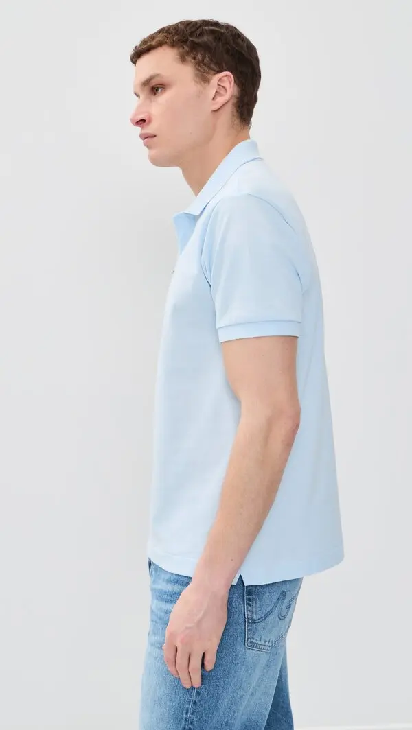 Lacoste Original Cotton Pique Polo - Light Blue