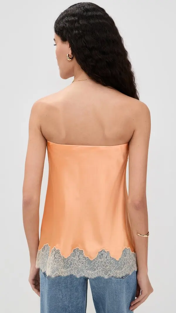 Cami Nyc Odessa Strapless Camisole - Peach