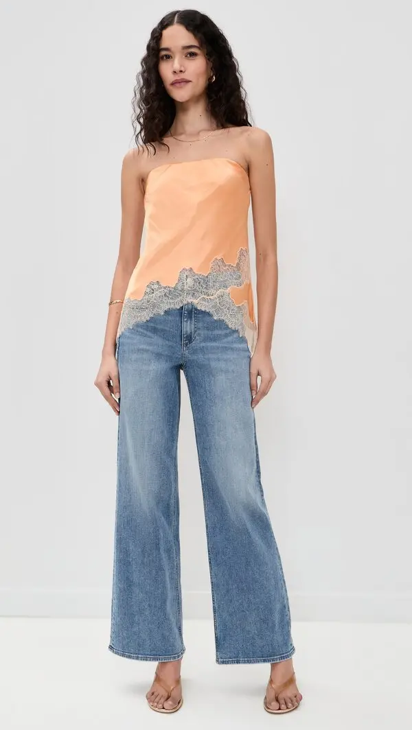 Cami Nyc Odessa Strapless Camisole - Peach