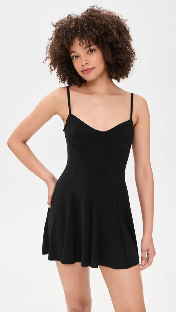 Norma Kamali Underwire Mini Dress