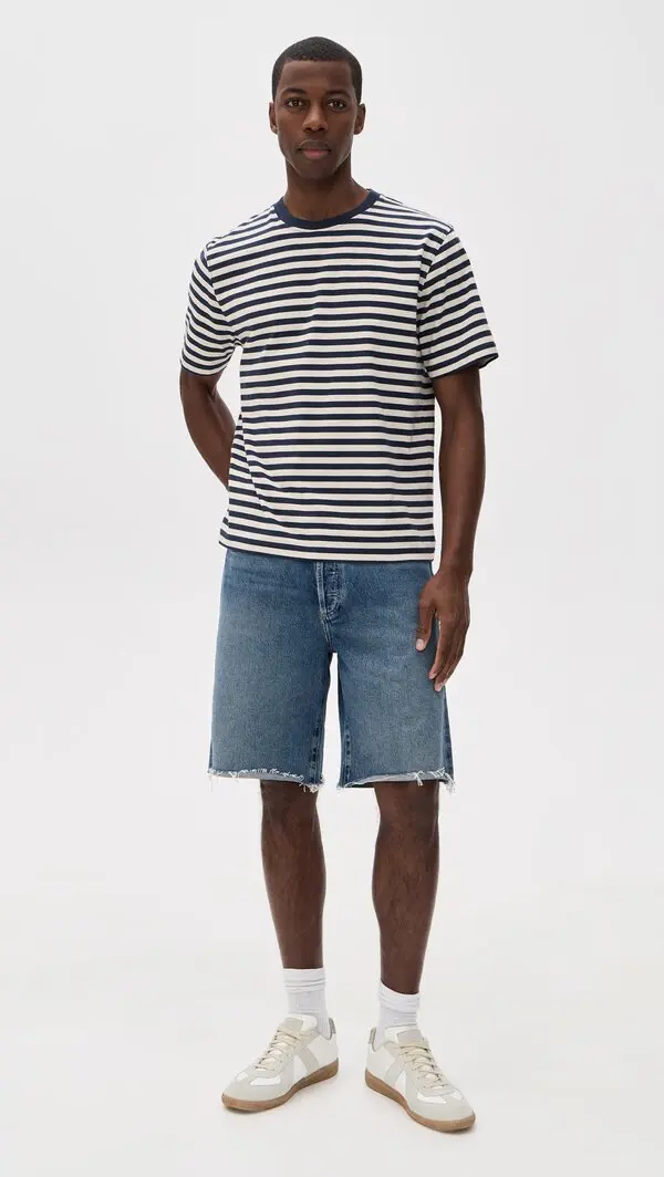 AGOLDE Anson Mid-rise Denim Shorts - Guide