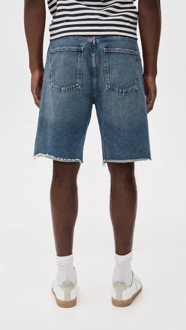 AGOLDE Anson Mid-rise Denim Shorts - Guide
