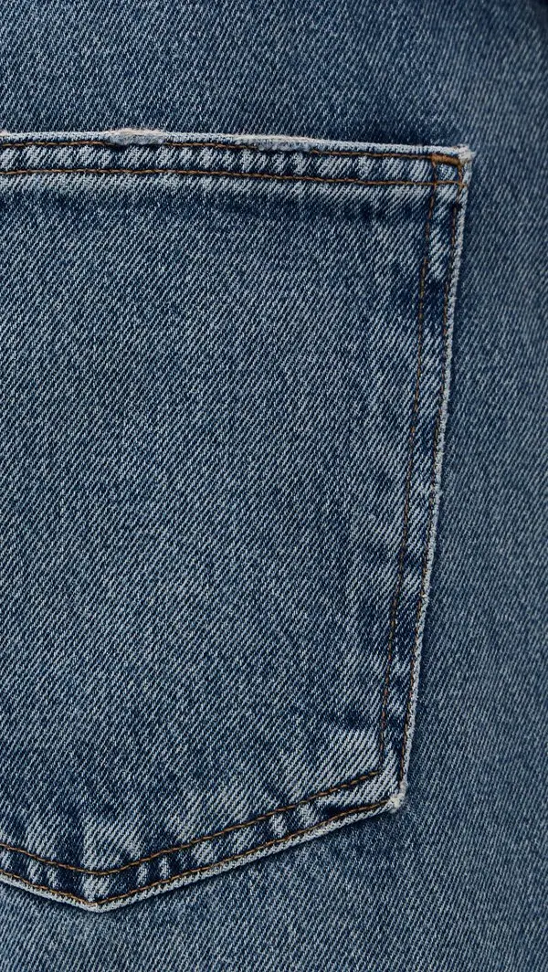 AGOLDE Anson Mid-rise Denim Shorts - Guide