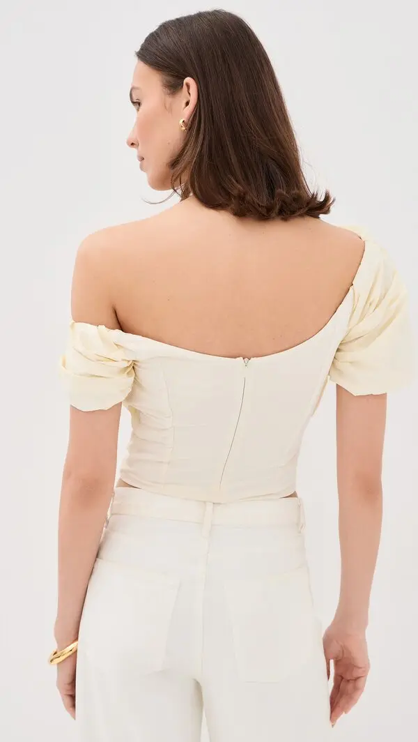 Paris Georgia Rio Blouse - Bone