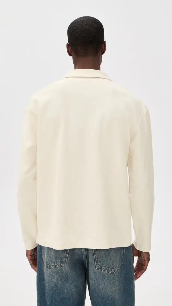 RHYTHM Vintage Terry Long Sleeve Shirt