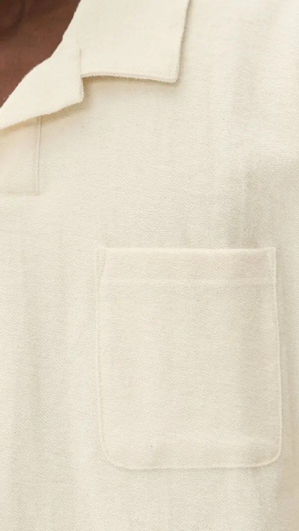 RHYTHM Vintage Terry Long Sleeve Shirt