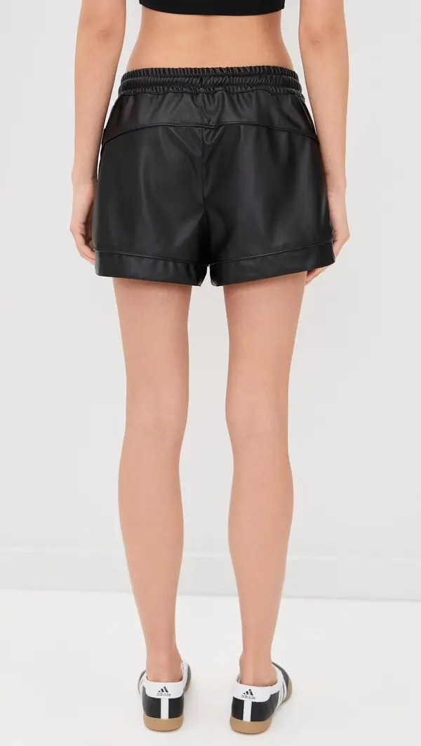 Goldbergh Faux Leather Shorts