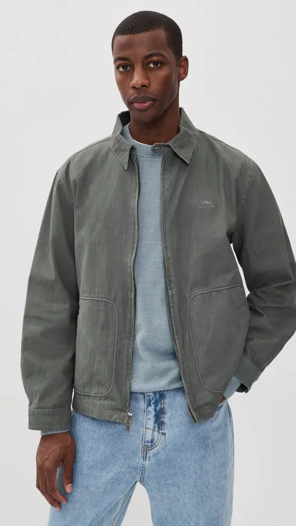 RHYTHM Awake Herringbone Jacket