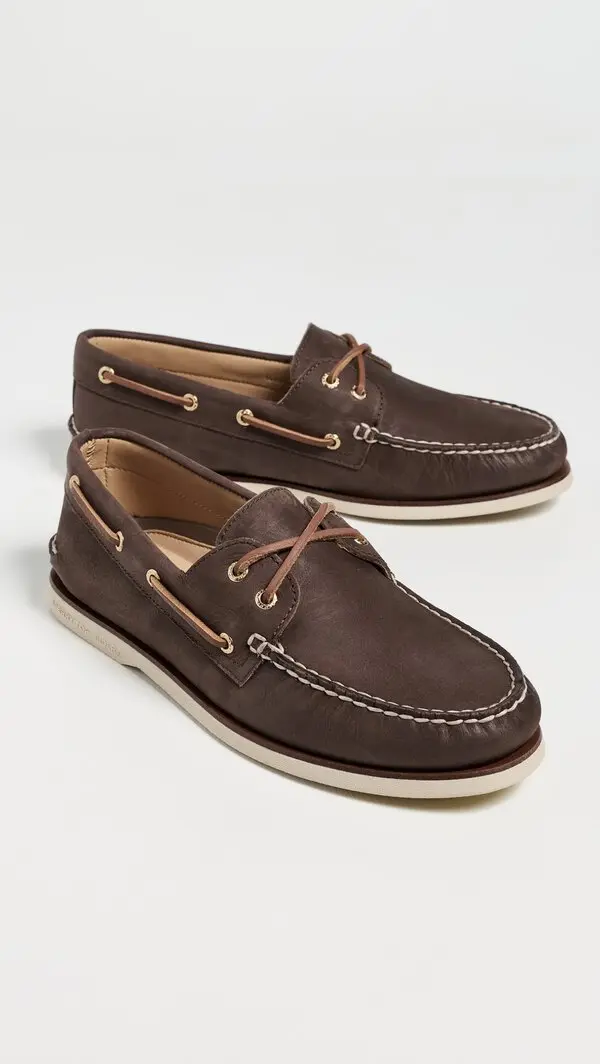 Sperry Gold Cup Authentic Original 2-eye Boat Shoe - Brown