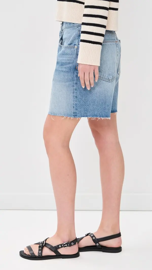 SLVRLAKE Sienna Cut Off Denim Shorts - Point Dume