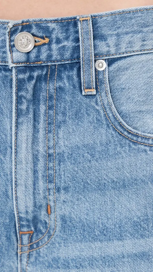 SLVRLAKE Sienna Cut Off Denim Shorts - Point Dume