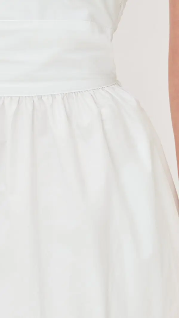susana monaco white halter dress Susana Monaco Dress Crossover Halter Bodycon Mini Dress Size Medium NWT