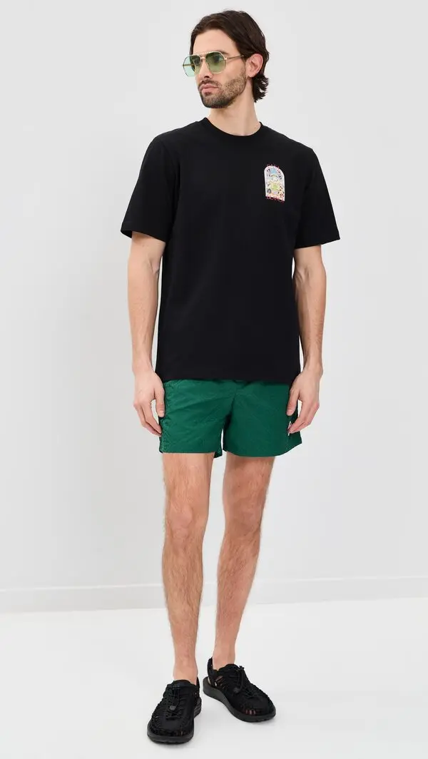 Casablanca Monogram Jacquard Swim Shorts - Green