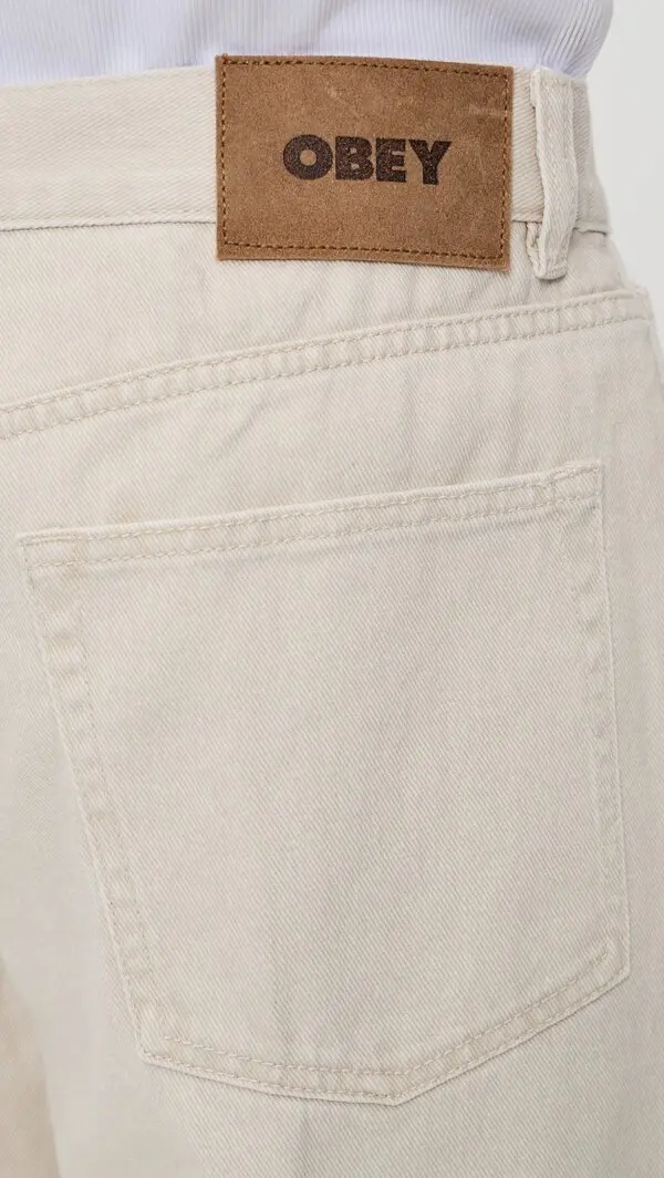 Obey Classic Baggy Jeans - Birch