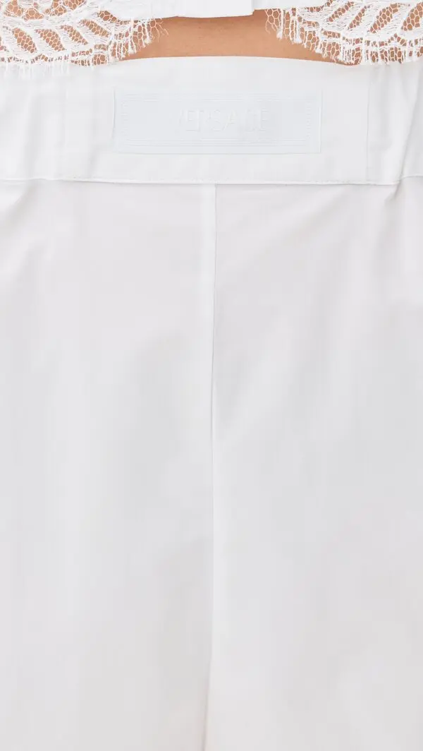 Versace Mini Shorts - Optical White