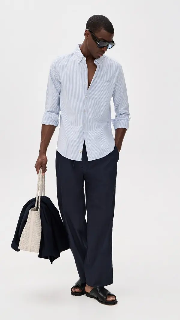 Officine Générale Nilson Light Poplin Pants