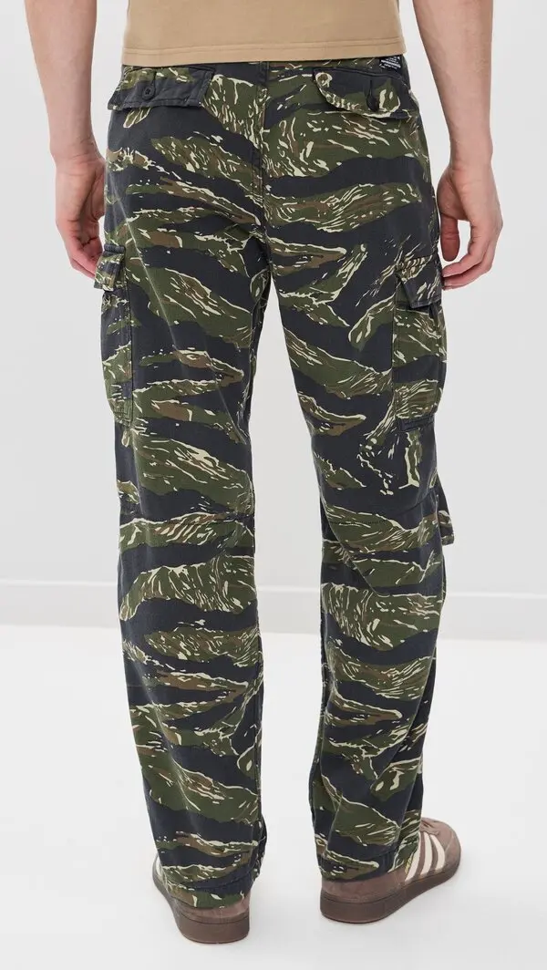 Alpha Industries Bdu Cargo Pants - Tiger Camo