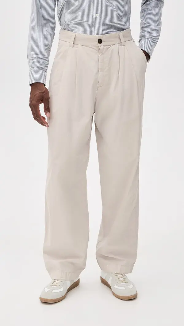 AGOLDE Slater Trousers - Bone