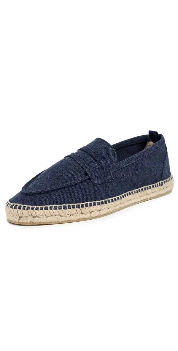 CastaÑer Nacho Canvas Loafers - Azul Oxford