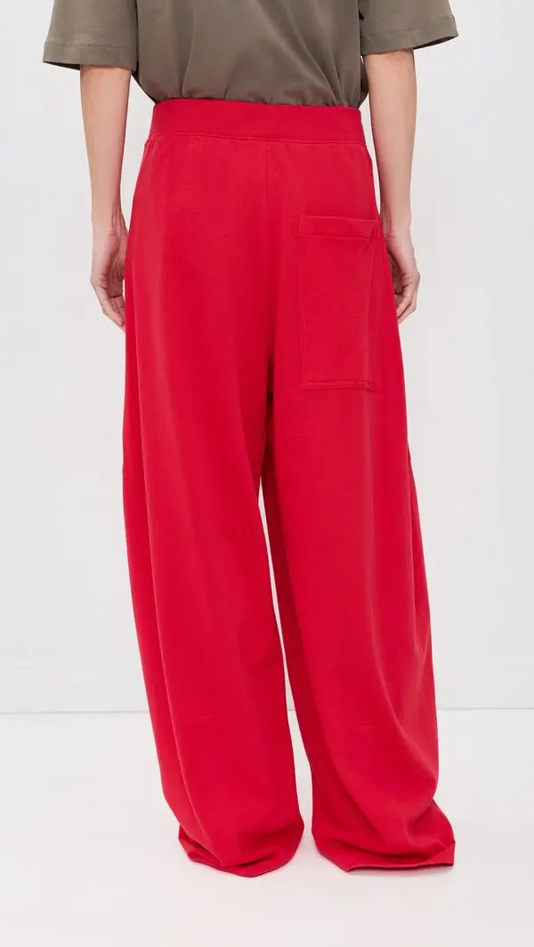 Tibi Lightweight Winslow Petite Sweatpants - Red