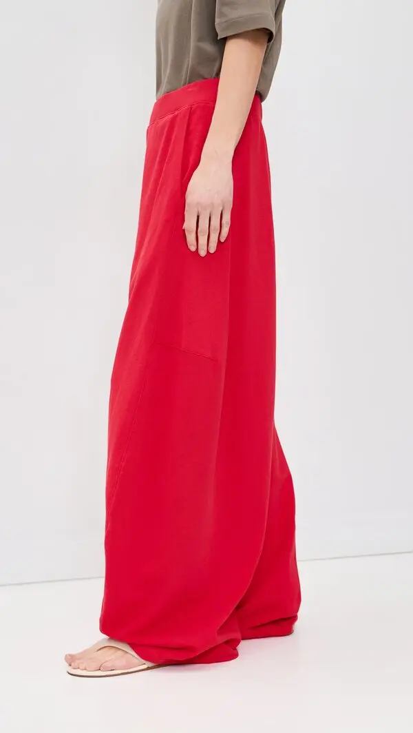 Tibi Lightweight Winslow Petite Sweatpants - Red