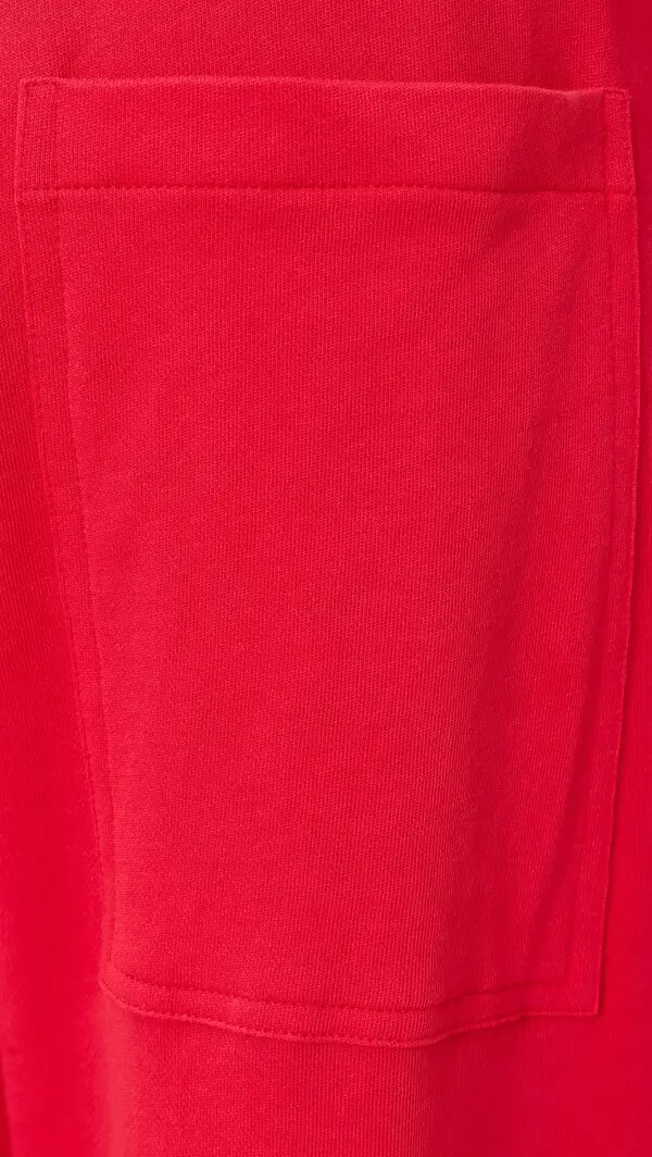 Tibi Lightweight Winslow Petite Sweatpants - Red