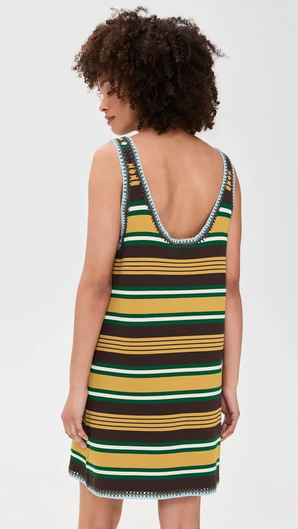 ALEMAIS Clover Knit Mini Dress