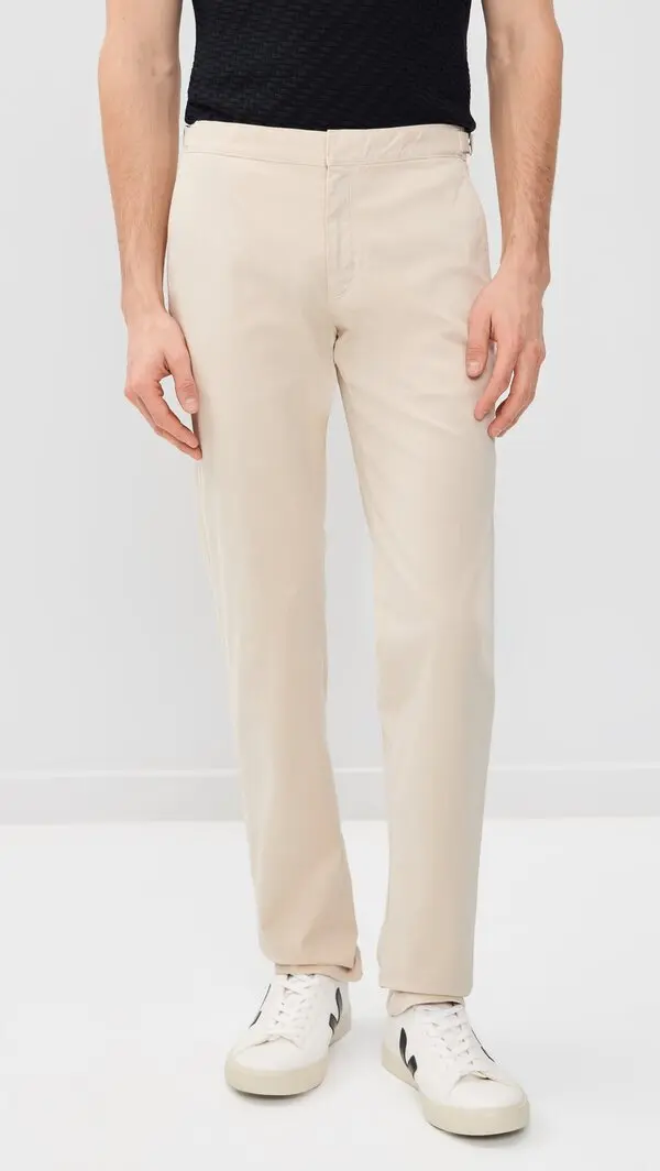 Orlebar Brown Fallon Stretch Trousers - Chai