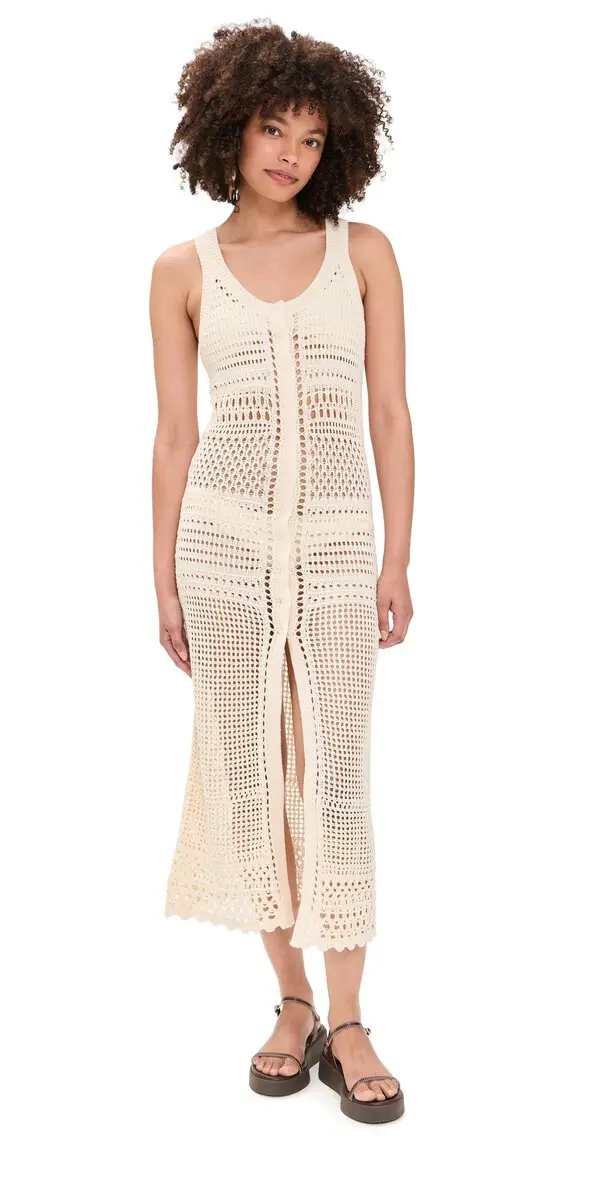 Isabel Marant Zaro Dress - Ecru