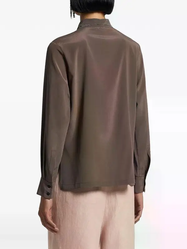 Peserico Buttoned Collared Shirt