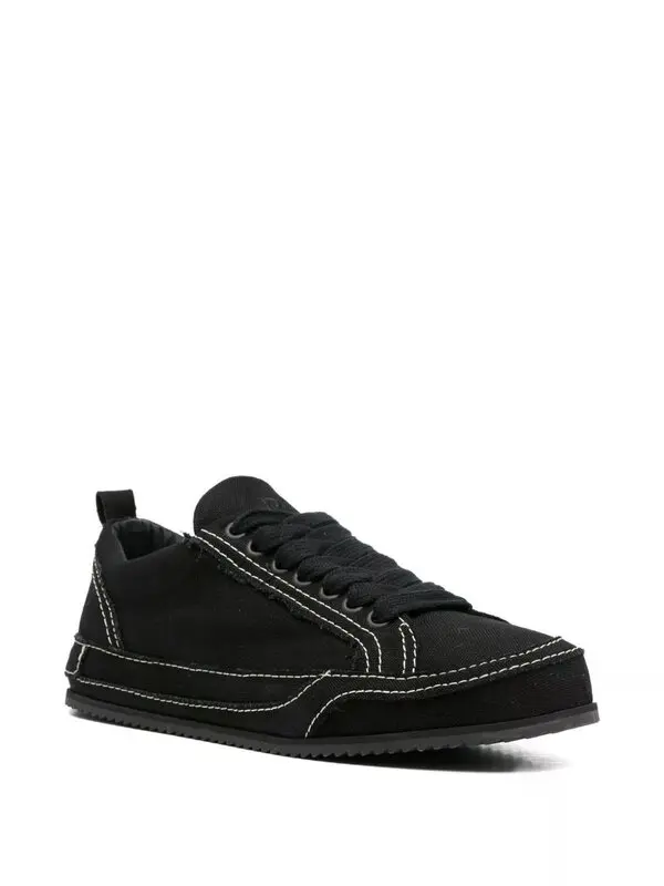 REPRESENT Alpha Wrap Canvas Sneakers - Black