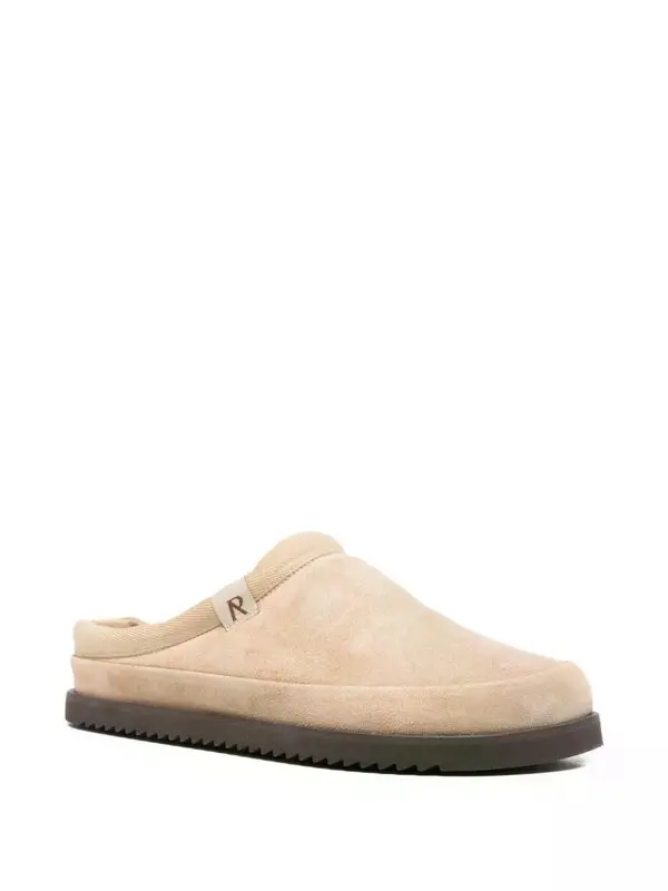 REPRESENT Summer Suede Mules - Neutrals
