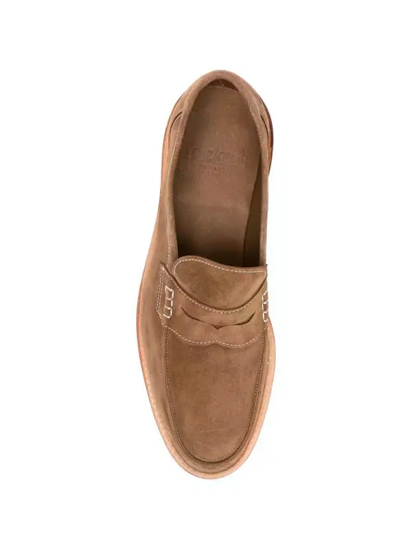 TRICKER'S Sonny Penny Leather Loafers