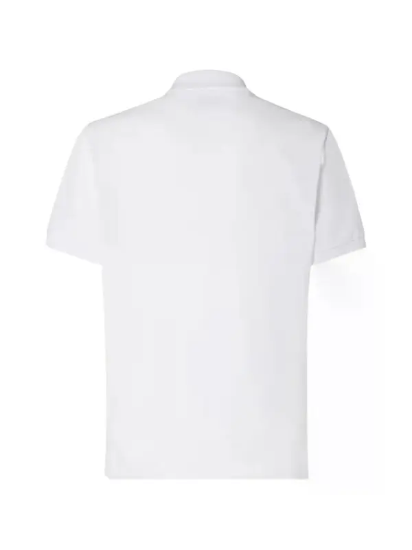 Fendi Logo Polo Shirt - White