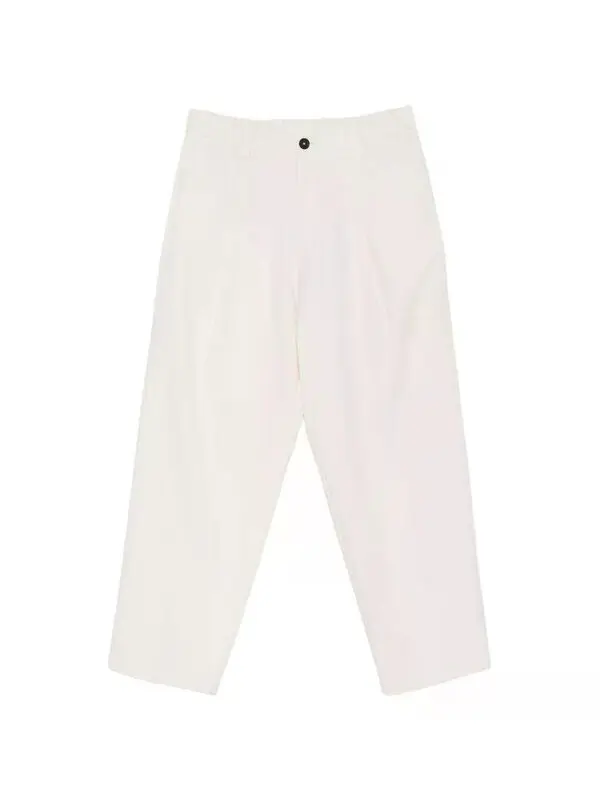 Herno Pleated Trousers - Neutrals
