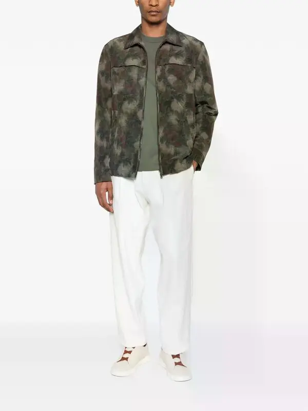 Herno Pleated Trousers - Neutrals