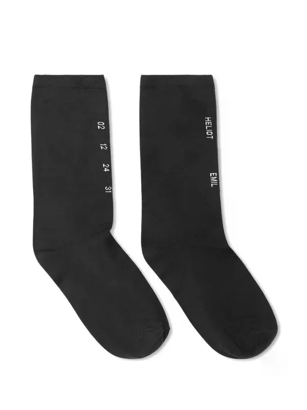 HELIOT EMIL Calcite Socks - Black