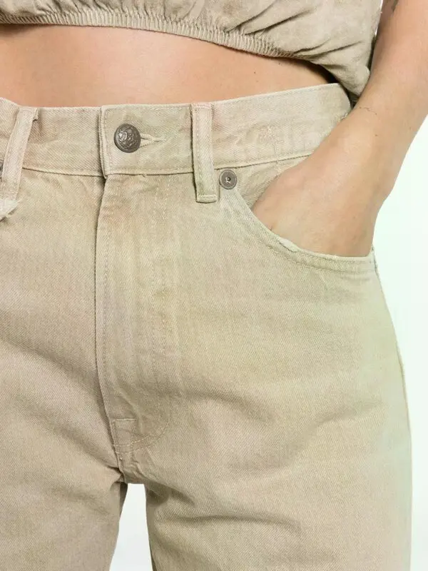 R13 X-fb Frayed Jeans - Neutrals