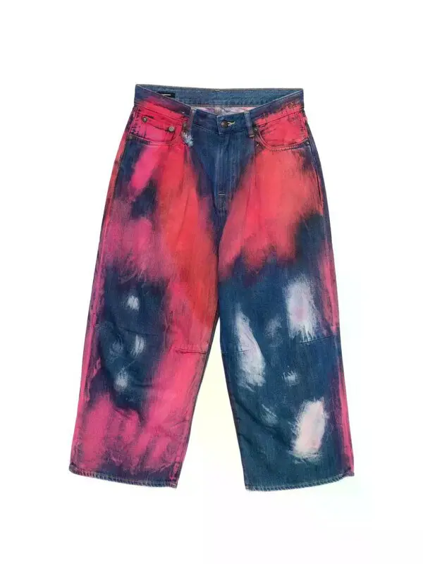 R13 Tie-dye Jeans - Pink