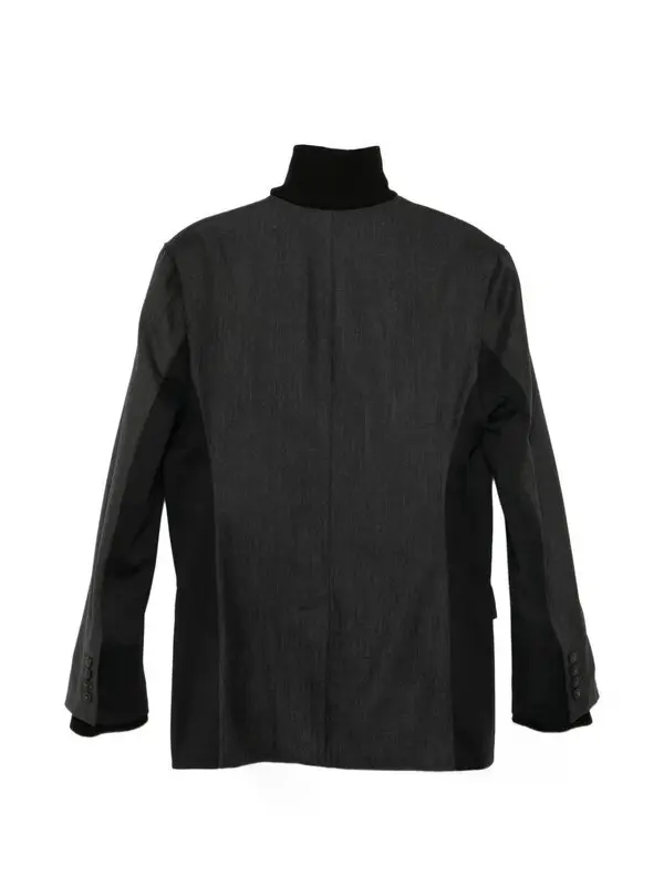 QASIMI Zip Pocket Wool Jacket